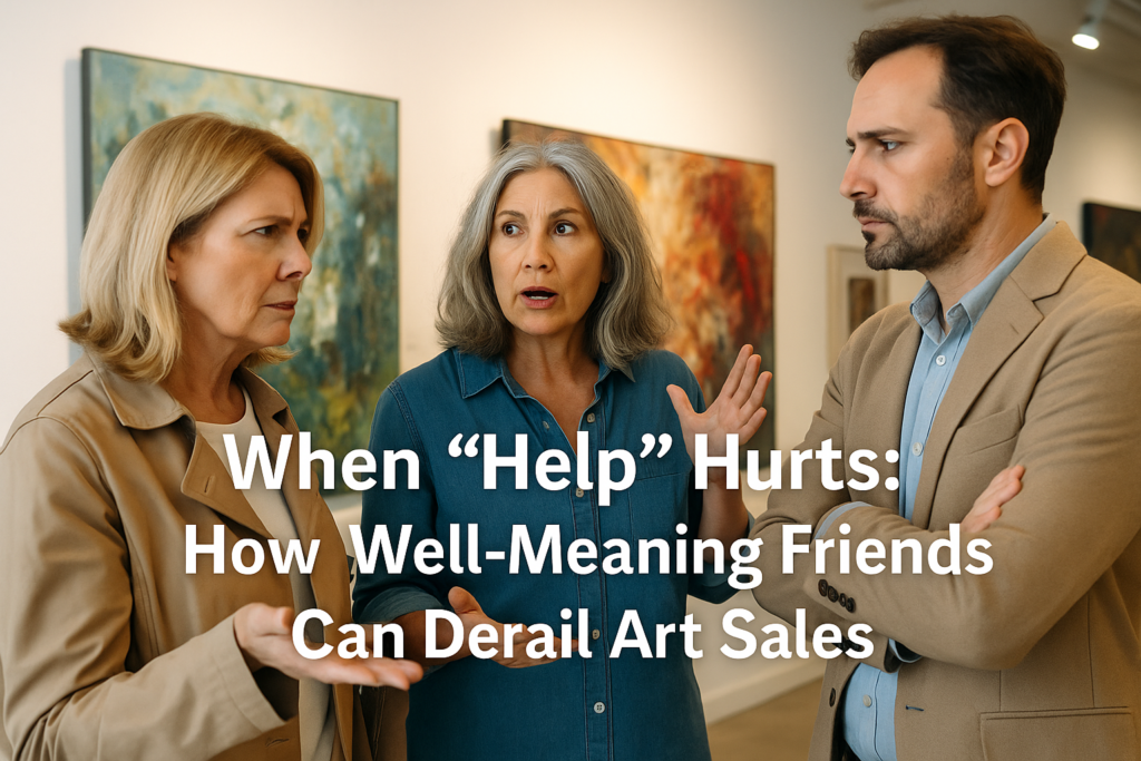 When “Help” Hurts: How Well-Meaning Friends Can Derail Art Sales ...