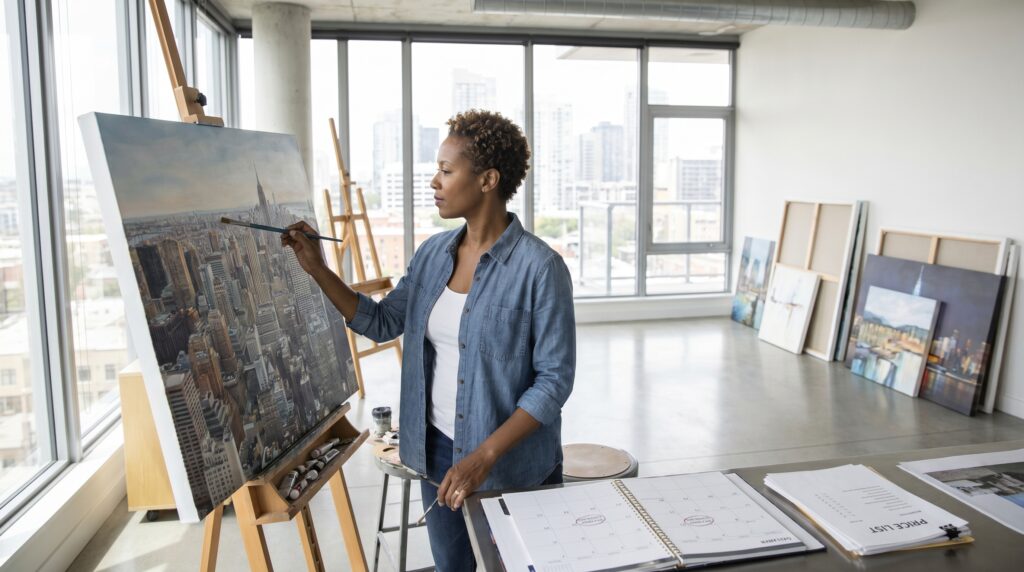 How to Manage Your Studio When Gallery Demand Outpaces Your Art ...